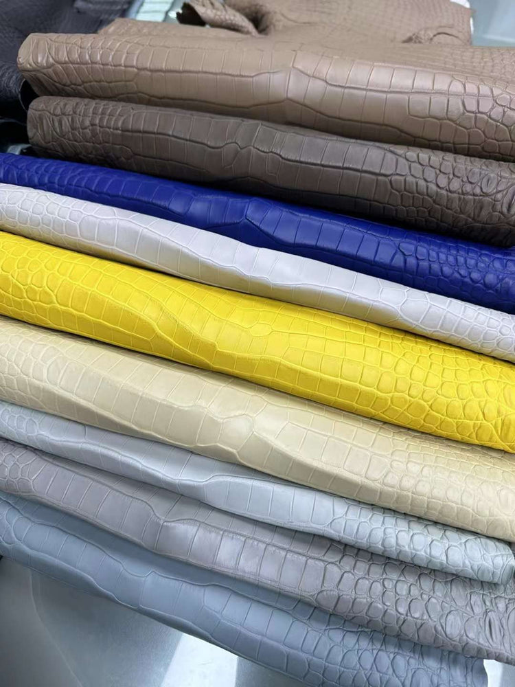 How To Tell the Difference Between Embossed Crocodile Leather & REAL ...
