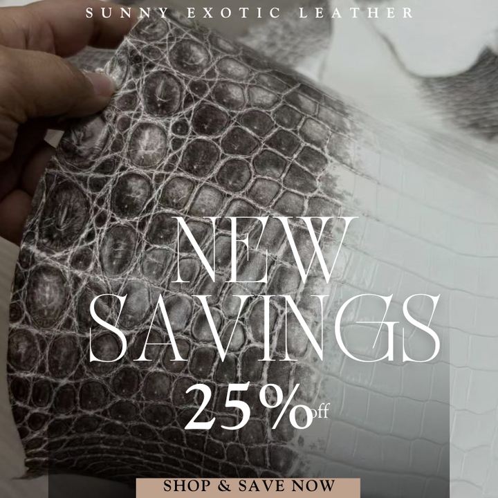 All You Need to Know About Exotic Crocodile Leather – Sunny Exotic Leathers